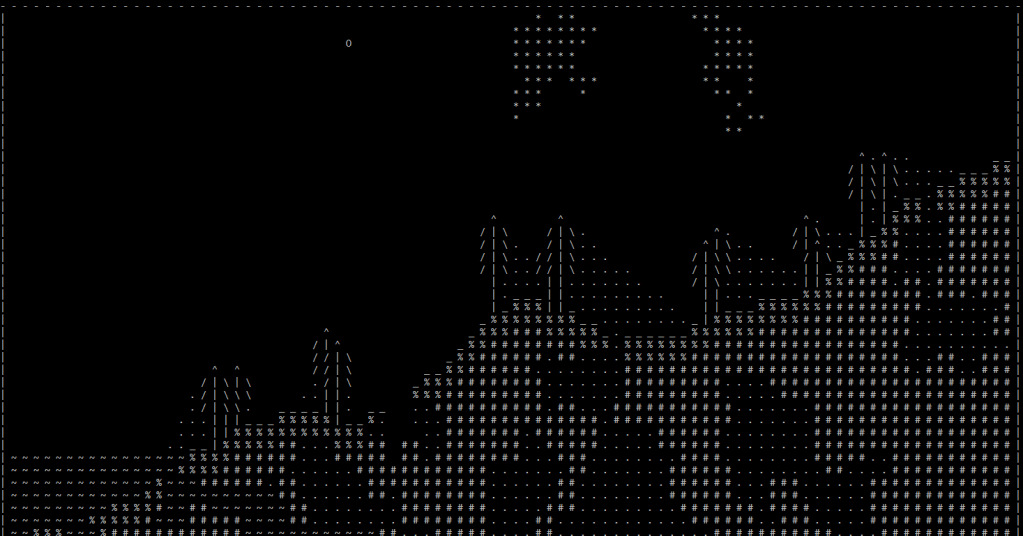 ASCII World Generator – James Kime Portfolio